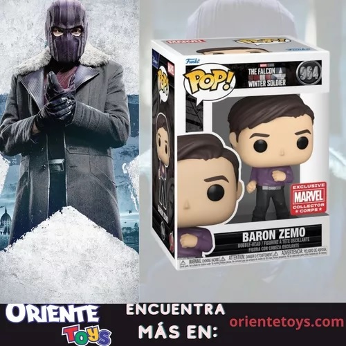 Funko POP baron zemo edición especial Collector corps